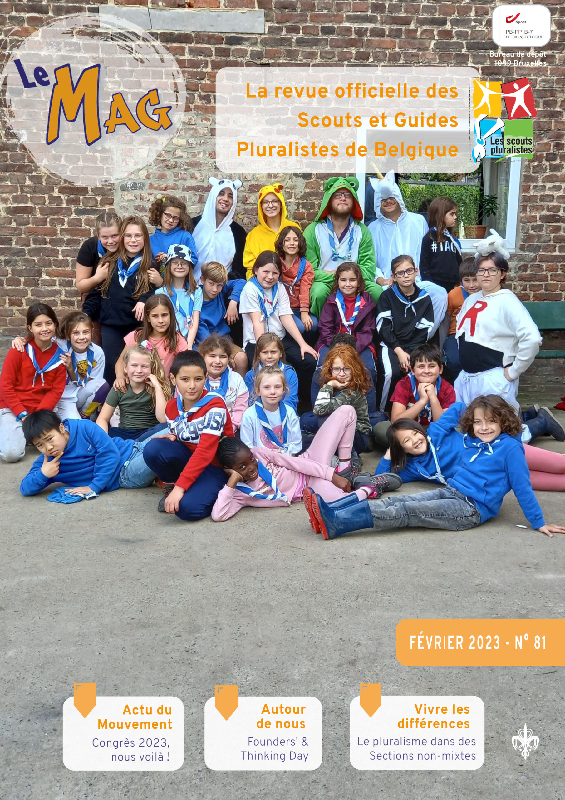 Le Mag 81 - Scouts et Guides Pluralistes de Belgique asbl